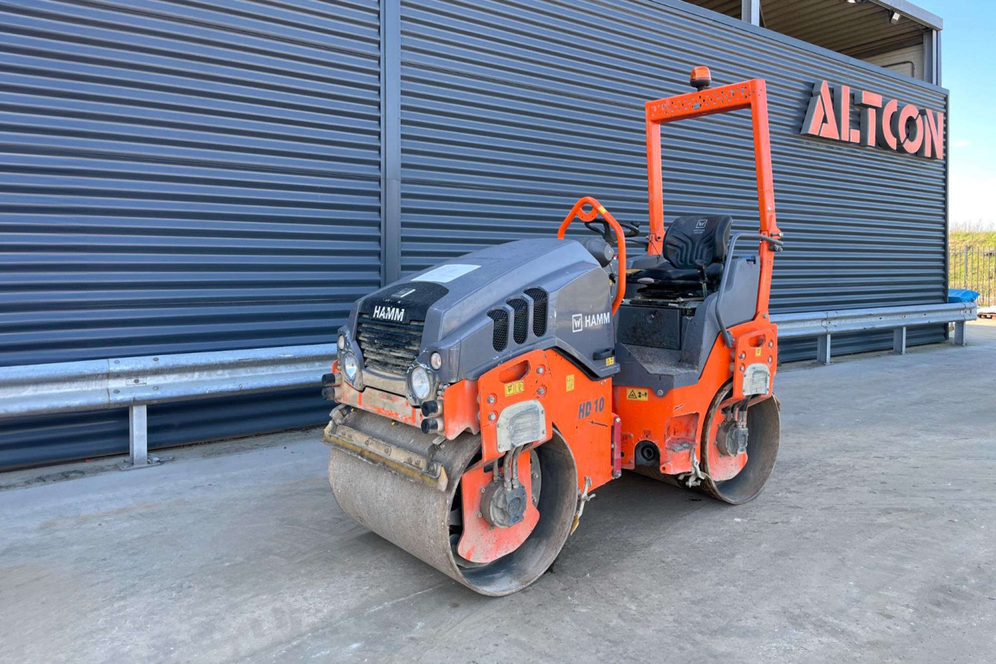 HAMM HD 10 VV tandem roller for sale