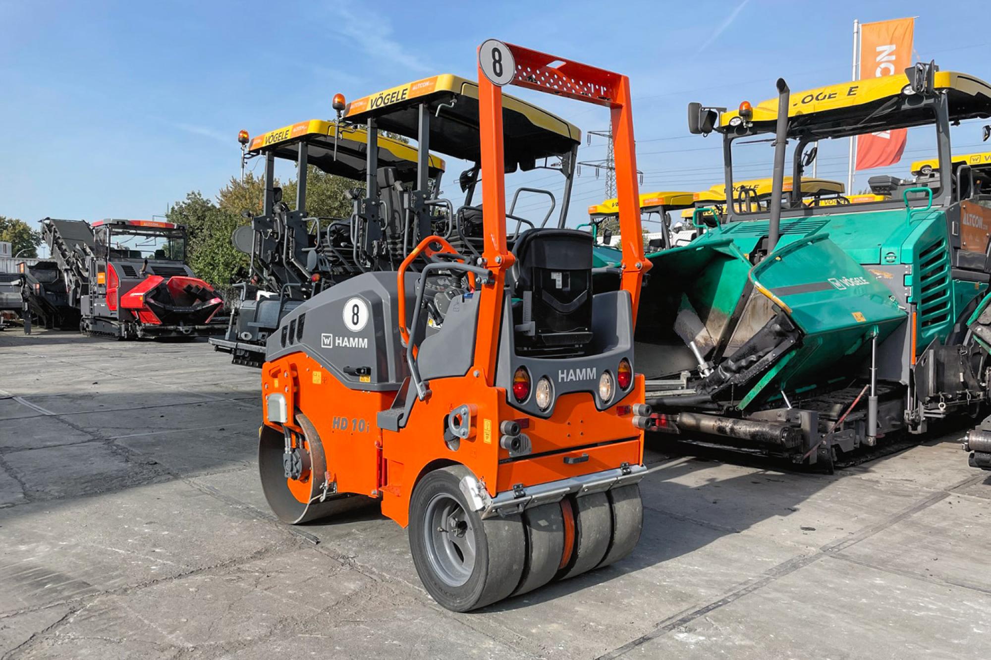 ALTCON HAMM HD 10I VT Used Construction Machinery