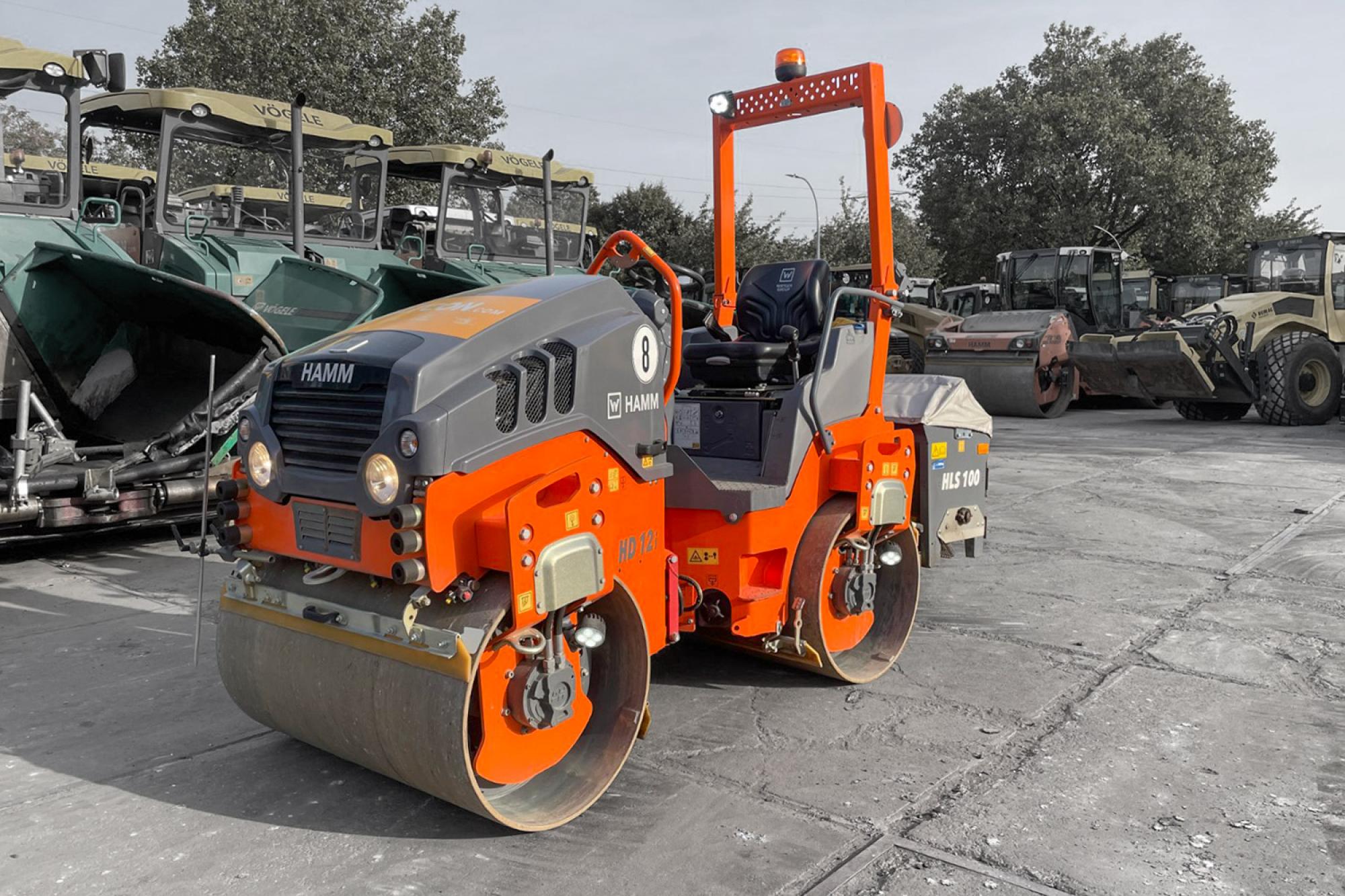 ALTCON HAMM HD 12 VV Used Construction Machinery